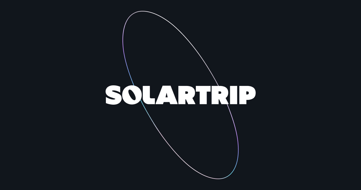 Solartrip. Neo travel service